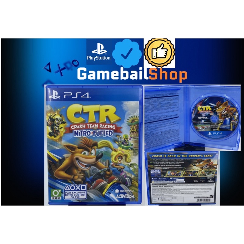 Jual PS4 Game - CTR Crash Team Racing ( Reg 3 Asia / 2 / All English ...