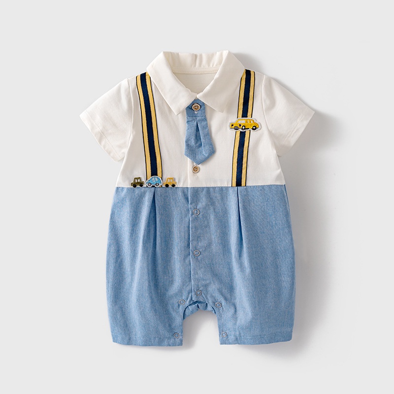 Jual Jumper / jumpsuit formal anak laki laki motif cars ( TOP646 ...