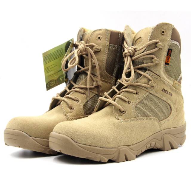 Jual Sepatu boots tactical delta cordura 8inch safety boots touring ...