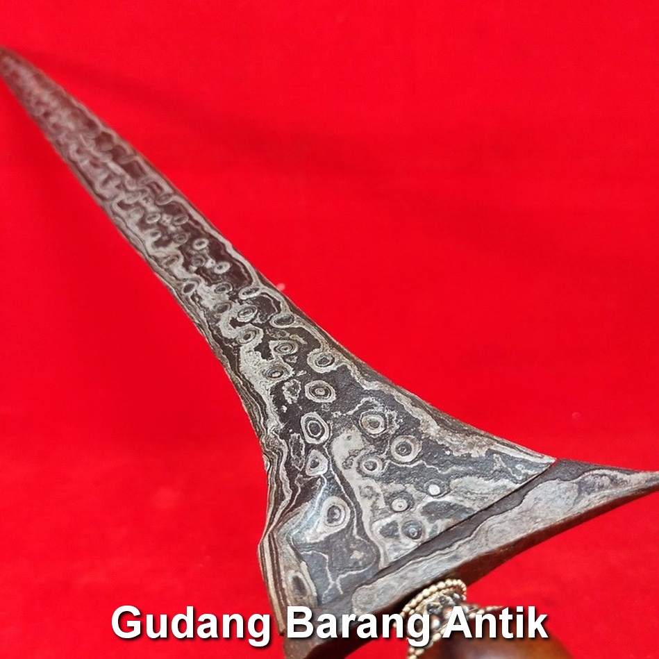 Jual Pusaka Kris Lurus Sepuh Brojol Pamor Mrutu Sewu Era Tuban Kuno ...