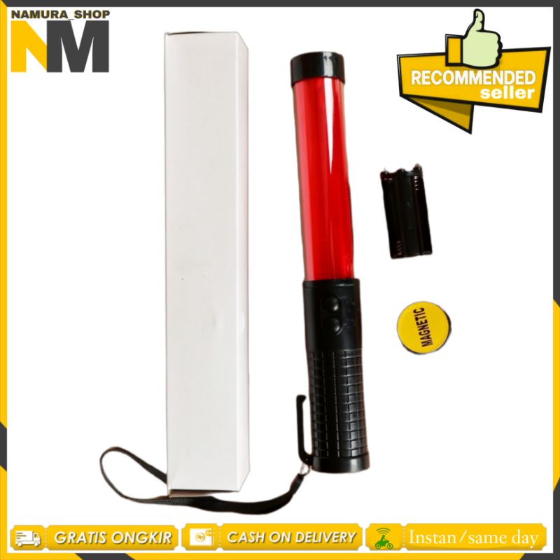 Jual Senter lalu lintas/senter lalin magnet/senter magnet/senter import ...