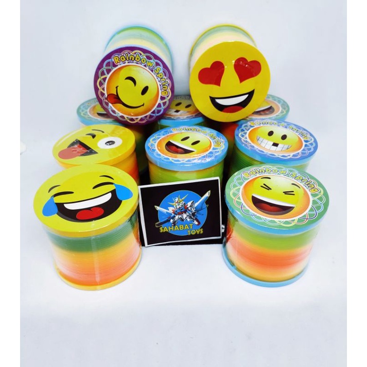 Jual Mainan Peer emoji/ rainbow smile emoji harga satuan | Shopee Indonesia