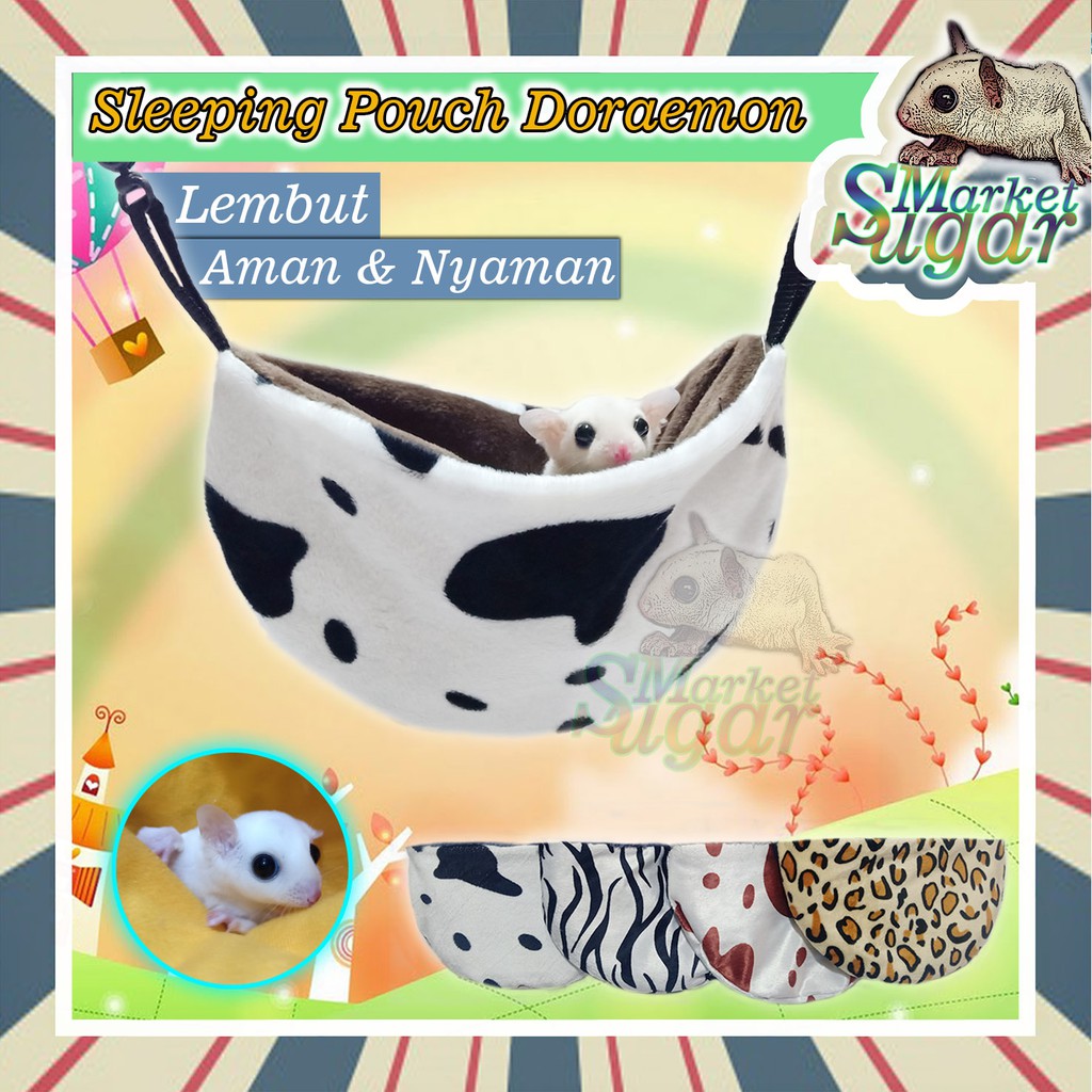 Jual Hammock doraemon - tempat tidur sugar glider - sleeping pouch ...