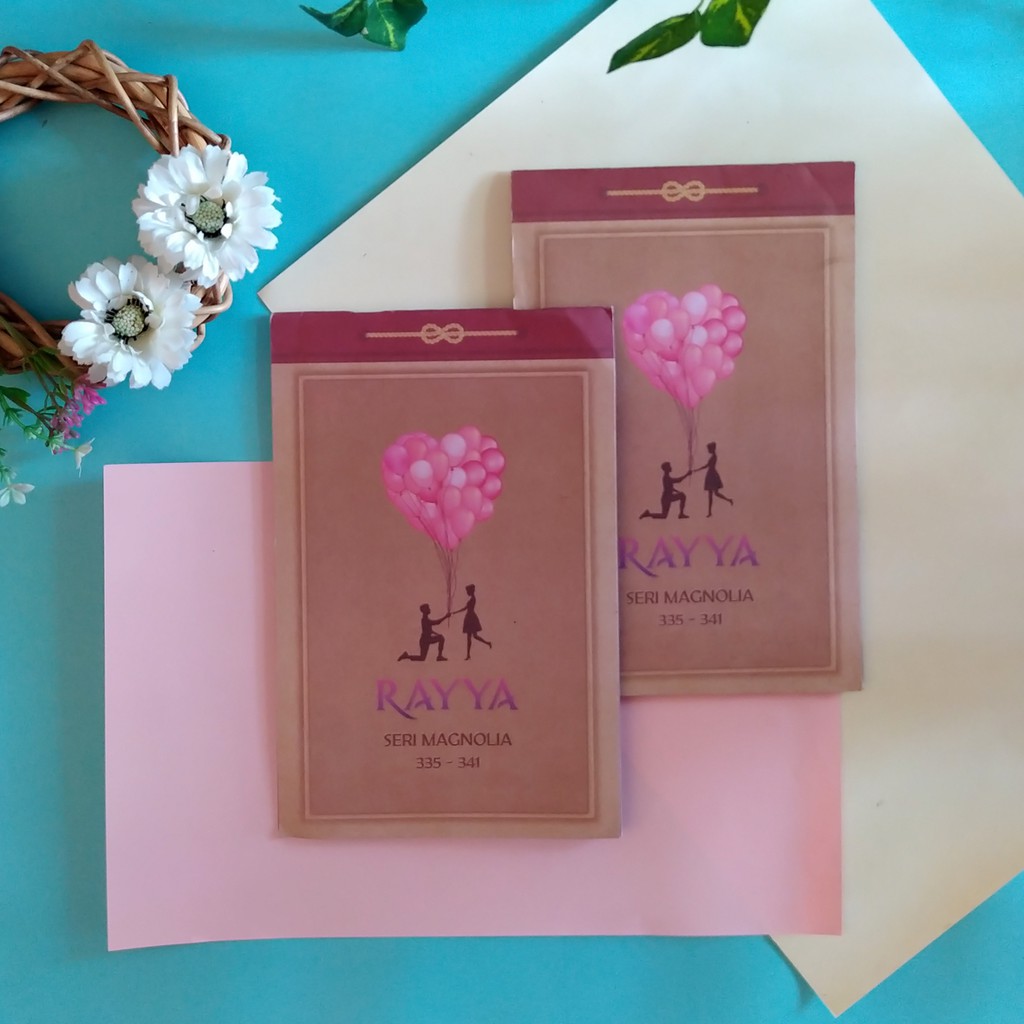 Jual KATALOG UNDANGAN BLANGKO RAYA SERI MAGNOLIA 335-341 | Shopee Indonesia