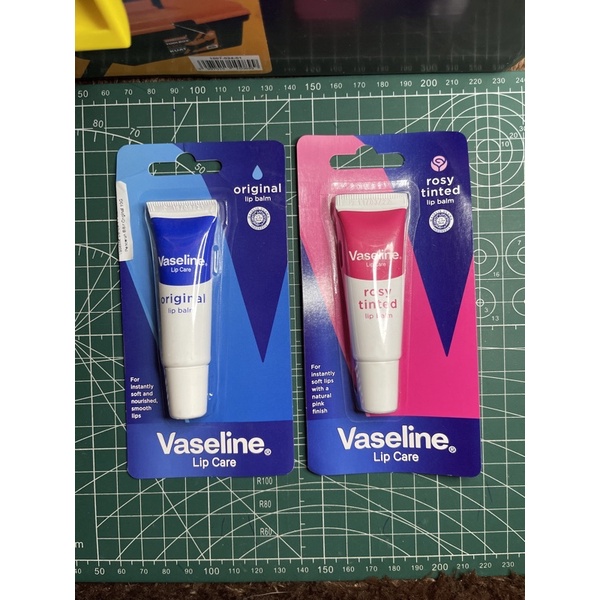 Jual vaseline lip care - original / rosy tinted - lip balm - 10g | Shopee Indonesia
