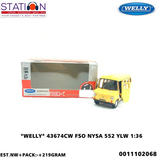 Jual WELLY 43674CW FSO NYSA 552 YELLOW 1 36 | Shopee Indonesia