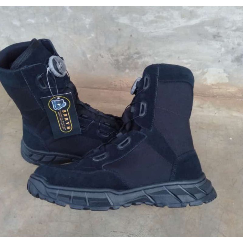 Jual Sepatu PDL Model Oakley Tali Putar TNI POLRI Kulit Asli | Shopee ...