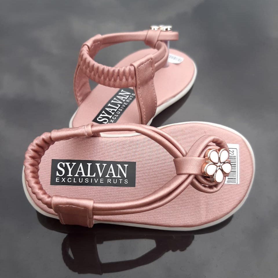 Jual VINANDOZ SDP04 Sandal Anak Perempuan Motif Bunga Sandal Tali Anak ...