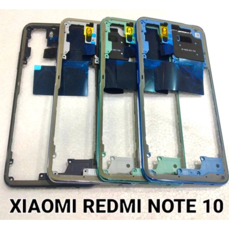 Jual Bezel Bazel Tutup Mesin Tulang Tengah Xiaomi Redmi Note 10 | Redmi ...