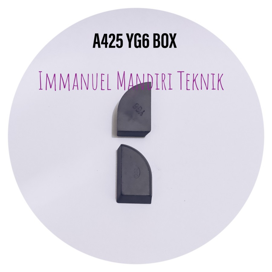 Jual Mata Widia A425 YG6 Box / Mata Pahat Widia / Cemented Carbide YG6 ...