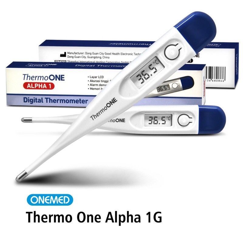 Jual Thermometer Digital /Thermo badan/ThermoOne Alpha 1G /ALPHA 2 ...