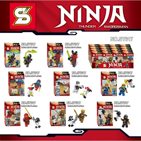 Jual SY 617 Minifigures Ninjago SET [8BOX] | Shopee Indonesia