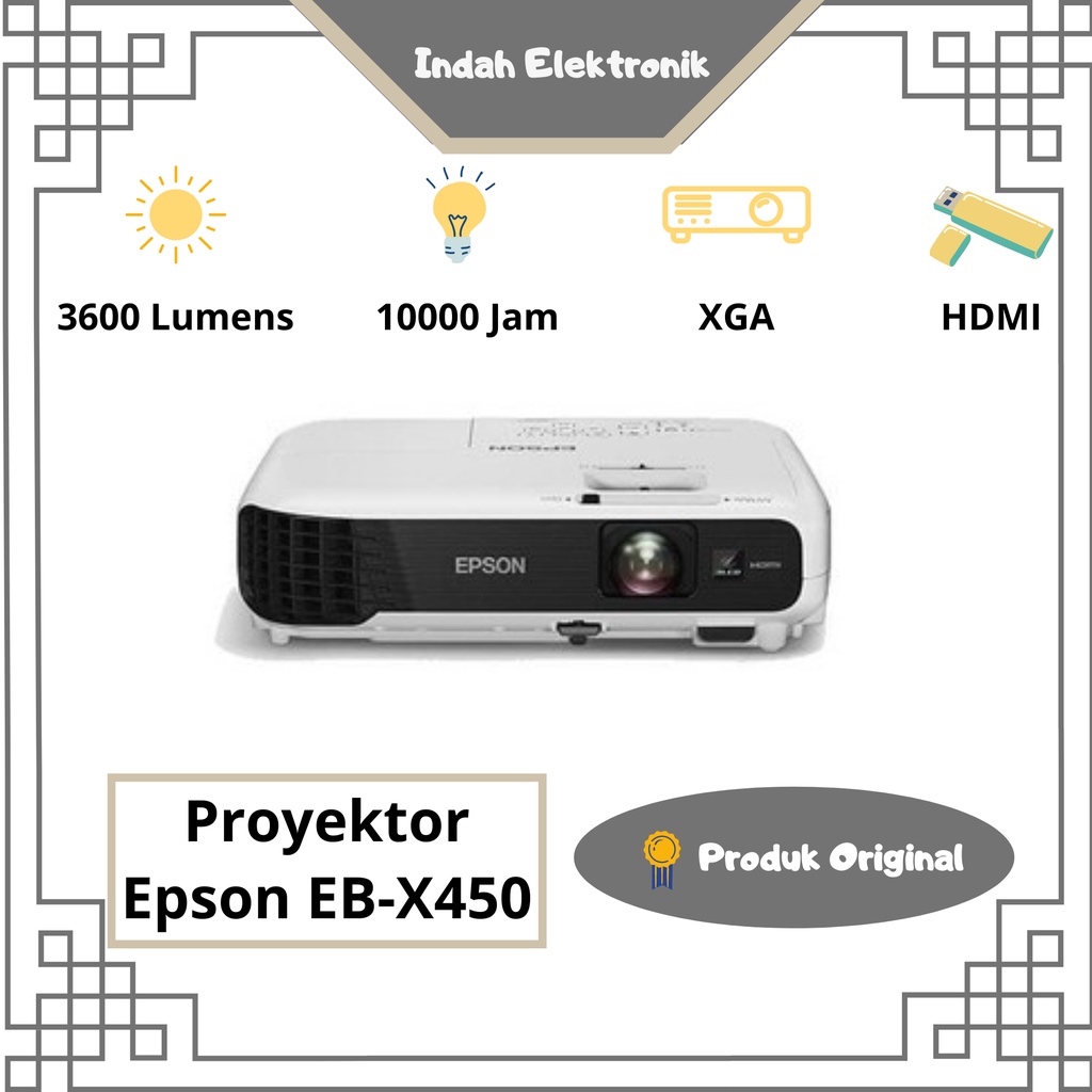 Jual Proyektor Epson EB-X450 | Shopee Indonesia