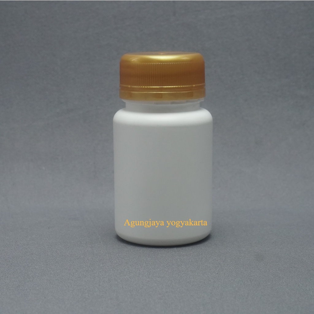 Jual Botol Kapsul Ester C 100 ml Ester c 60 Putih/Curlive 100 ml/ Botol Obat 100 ml/ Botol Ester ...