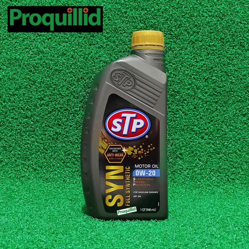Jual STP SYN FULL SYNTHETIC MOTOR OIL SAE 0W-20 API SN GF-5 946 ML OLI MESIN SINTETIS 0W20 GF5 ...