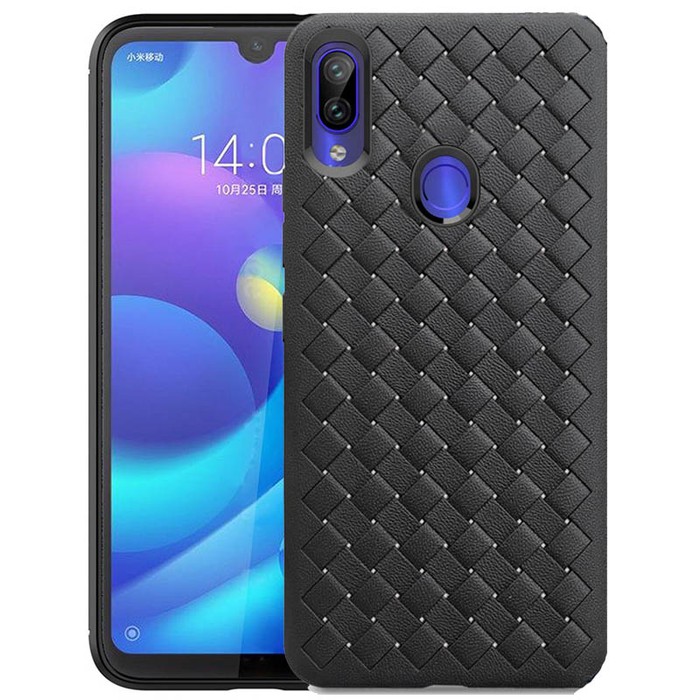 Jual Woven case Xiaomi Redmi Note 7 softcase casing back cover anti ...