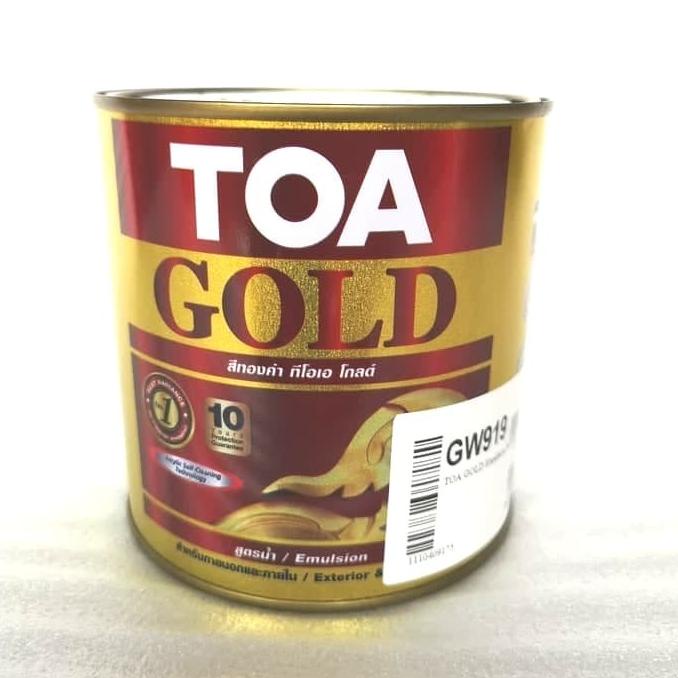 Jual TOA CAT TEMBOK GOLD PAINT EMAS 0,946 LITER CAT KUBAH WARNA MAS 0 ...