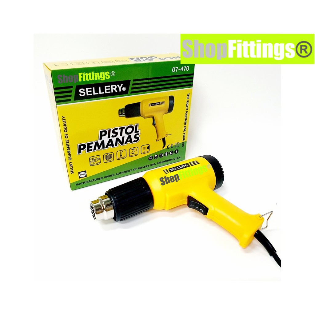 Jual Sellery Heat Gun Hot Air Blower Pistol Alat Pemanas 1000 - 1500 ...