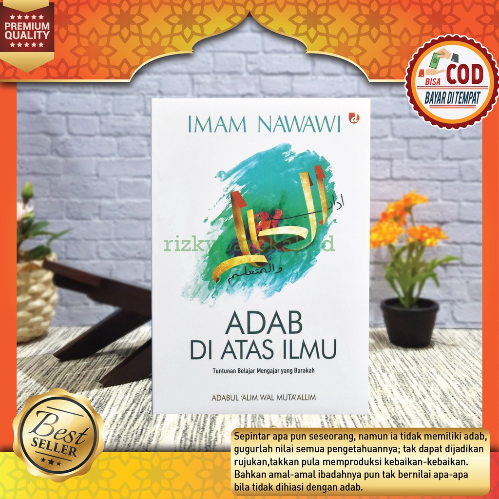 Jual ADAB DI ATAS ILMU Terjemah Adabul Alim wal Mutaallim Imam Nawawi ...