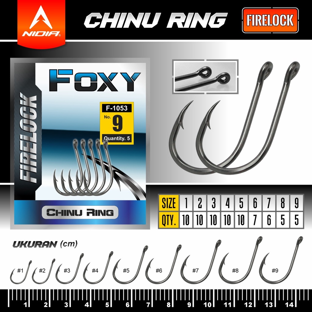 Jual KAIL PANCING - FIRELOCK FOXY CHINU RING | Shopee Indonesia