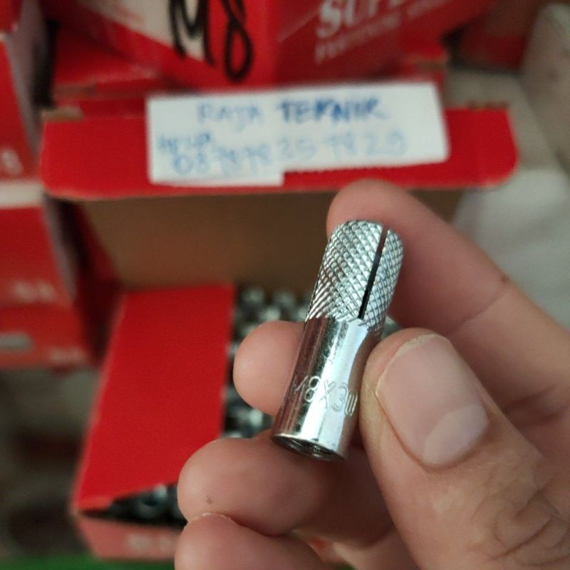 Jual Dynaset m8 x 30 mm superfix merek superfix sesuai foto Kualitas ...
