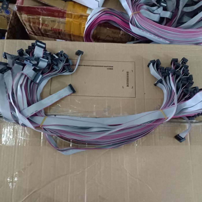 Jual Kabel Data 80CM Communication Cable Panel Module Modul LED P10 P8 ...