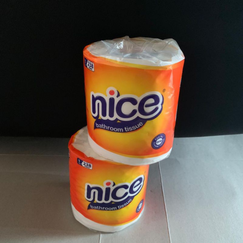 Jual Nice Tisu Gulung 238 sheets - Tissue Roll Bathroom Tebal - WNN ...