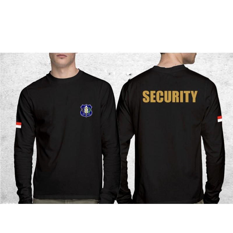 Jual BAJU SECURITY/BAJU LENGAN PANJANG BAJU SECURITY TULISAN BELAKANG ...