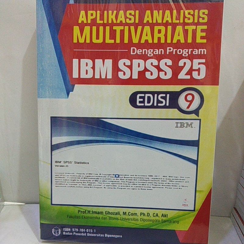 Jual Aplikasi Analisis Multivariate dengan program IBN SPSS 25 | Shopee ... Jual Aplikasi Analisis Multivariate dengan program IBN SPSS 25 | Shopee ...