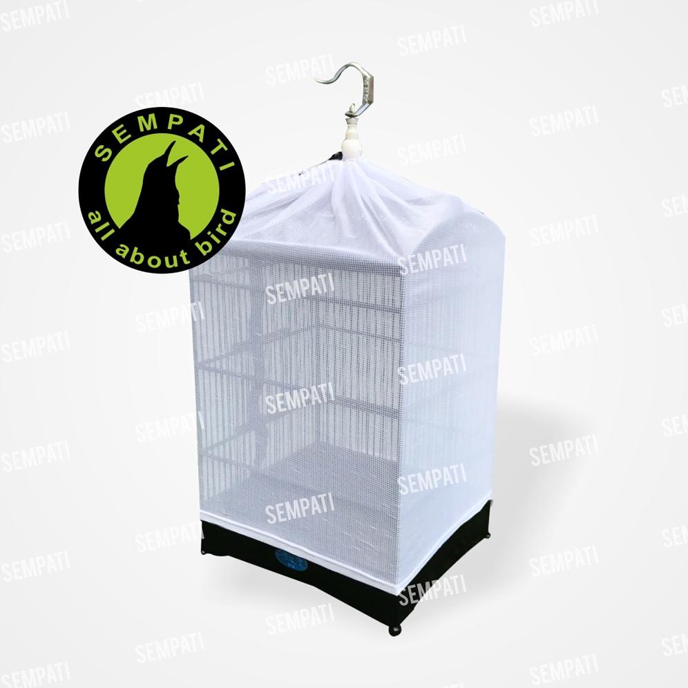 Jual Kerodong Krodong Sangkar Kandang Burung Kotak Transparan No 1 2 3 ...