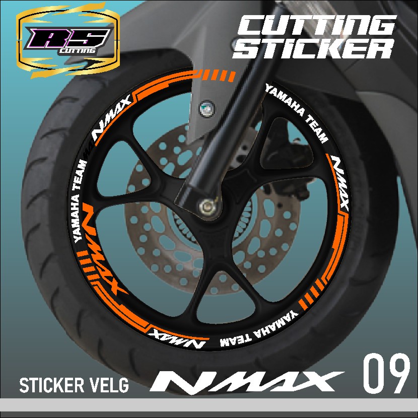 Jual CUTTING STICKER VELG BAN NMAX - Aksesoris Stiker Cutting Sticker ...