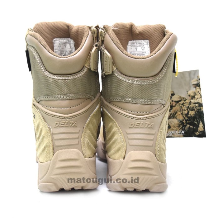 Jual Ds201Alp Delta Force Sepatu Boots Kulit Import Dessert 516 Tinggi ...