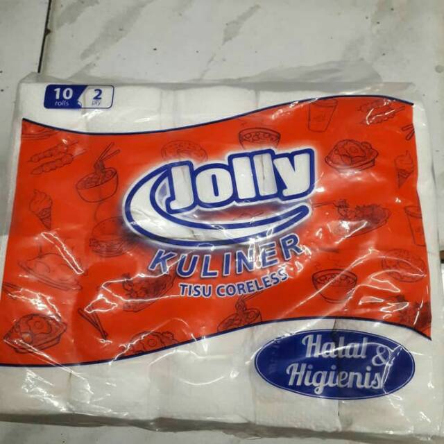 Jual TISSUE JOLLY CORELESS/TISSUE WC/TISSUE TOILET | Shopee Indonesia