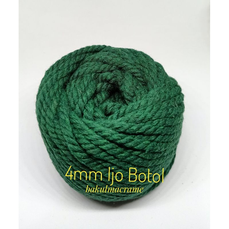 Jual Ijo Botol Benang Macrame 100gr | Shopee Indonesia