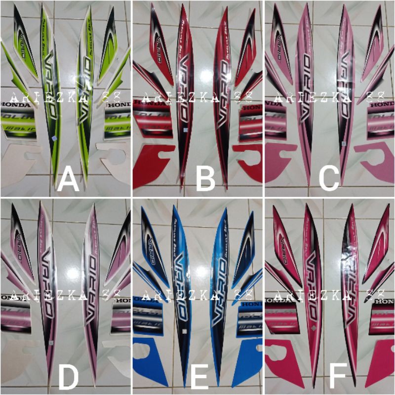 Jual Striping Vario 2008 vario mentok | sticker motor honda vario 110 ...