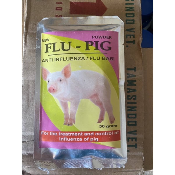 Jual FLUPIG POWDER obat flu dan virus babi | Shopee Indonesia