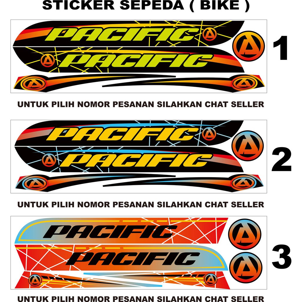Jual STICKER VARIASI STICKER SEPEDA. | Shopee Indonesia