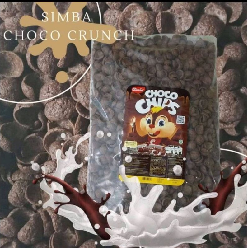 Jual SIMBA CHOCO CRUNCH CHOCO CHIPS SIMBA COKELAT 1KG | Shopee Indonesia