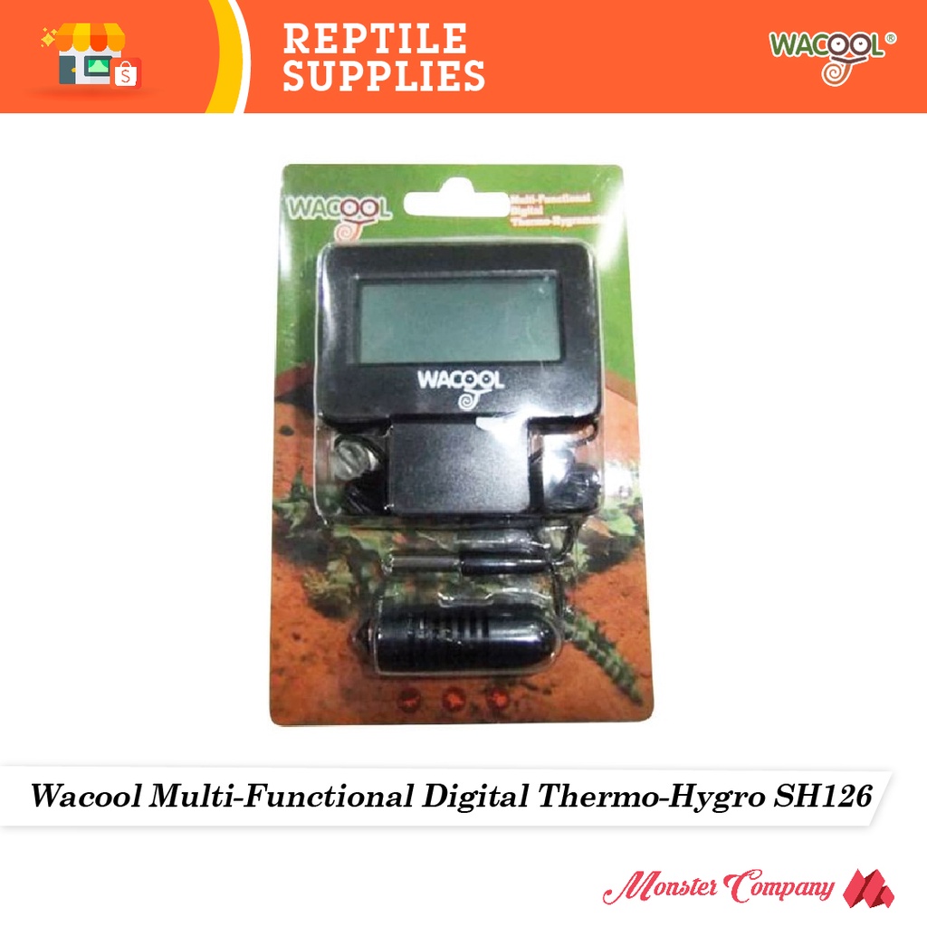 Jual Wacool Digital Thermo Hygrometer - Pengukur Suhu | Shopee Indonesia