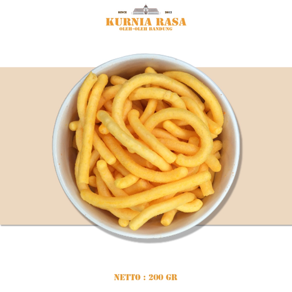 Jual Snack Kentang Keriting Asin Gurih 200gr | Shopee Indonesia