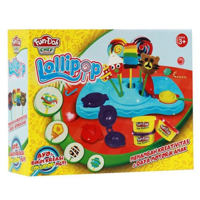 Jual fundoh lolipop/fun doh lolipop/playdoh original/play doh murah ...