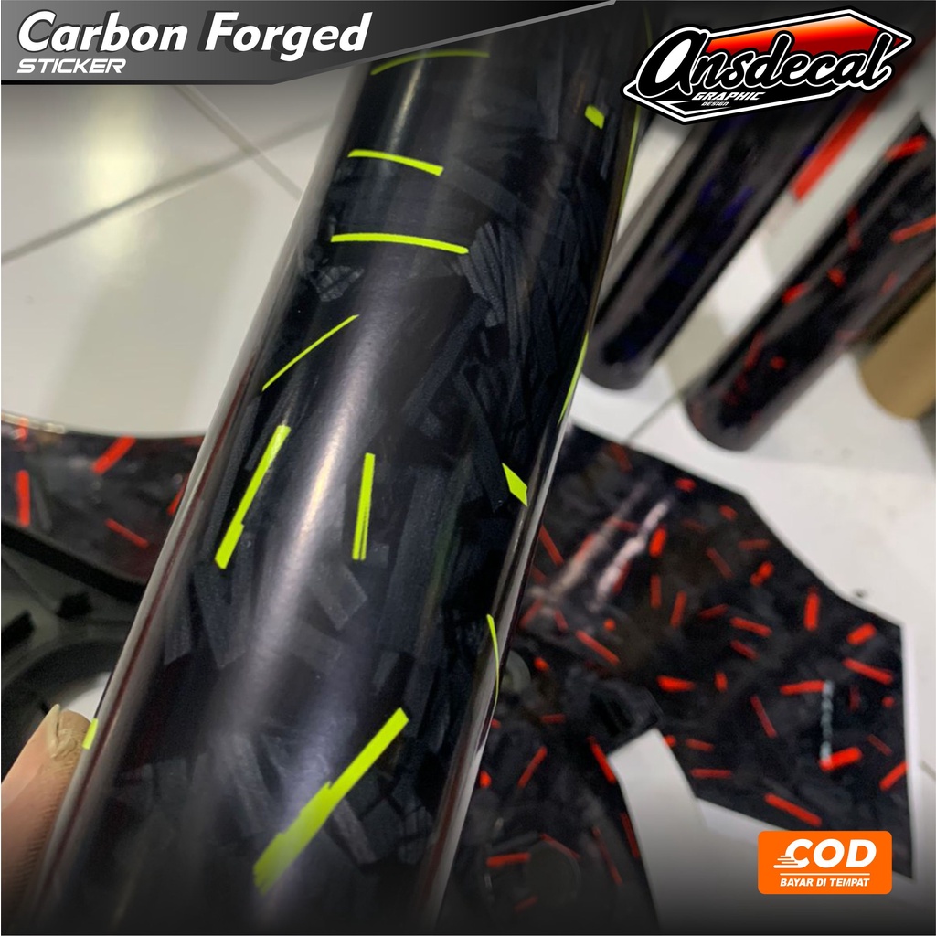 Jual Sticker Carbon Forged ukuran 50cm x 100cm | Shopee Indonesia