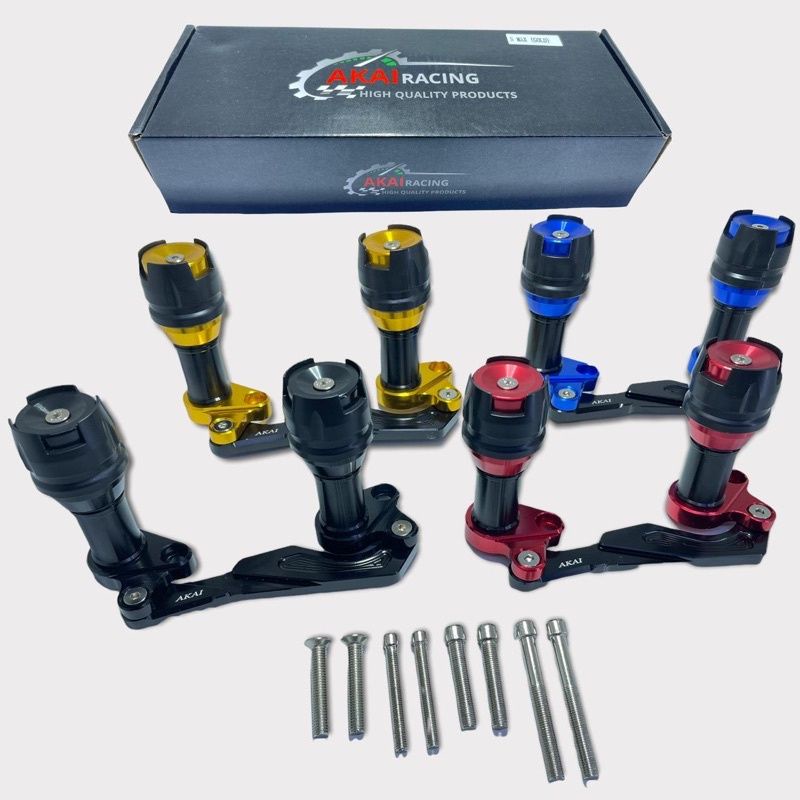 Jual JALU KENALPOT NMAX PCX AEROK LEXI FRAME SLIDER FULL CNC | Shopee ...