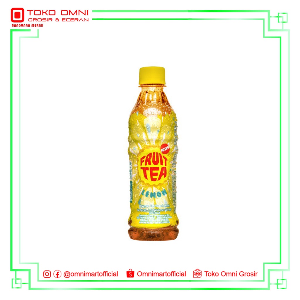 Jual FRUIT TEA LEMON BTL 350ml | Shopee Indonesia