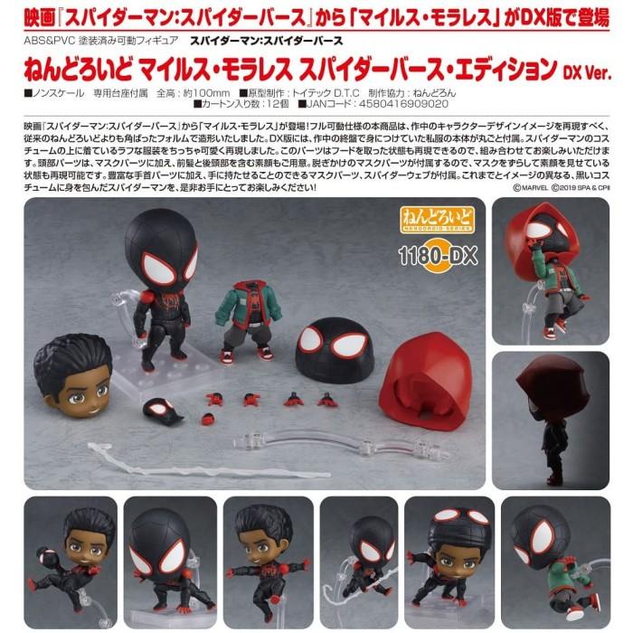 Jual Ormed | Nendoroid "Spider-Man: Into The Spider-Verse" Miles ...