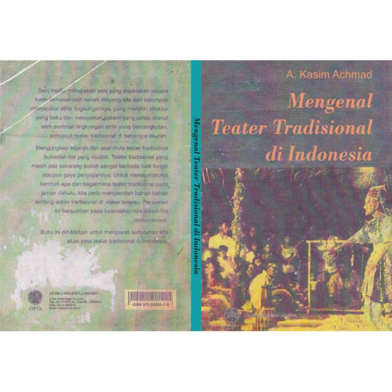 Jual ( Buku ) MENGENAL TEATER TRADISIONAL DI INDONESIA baru (B5 ...