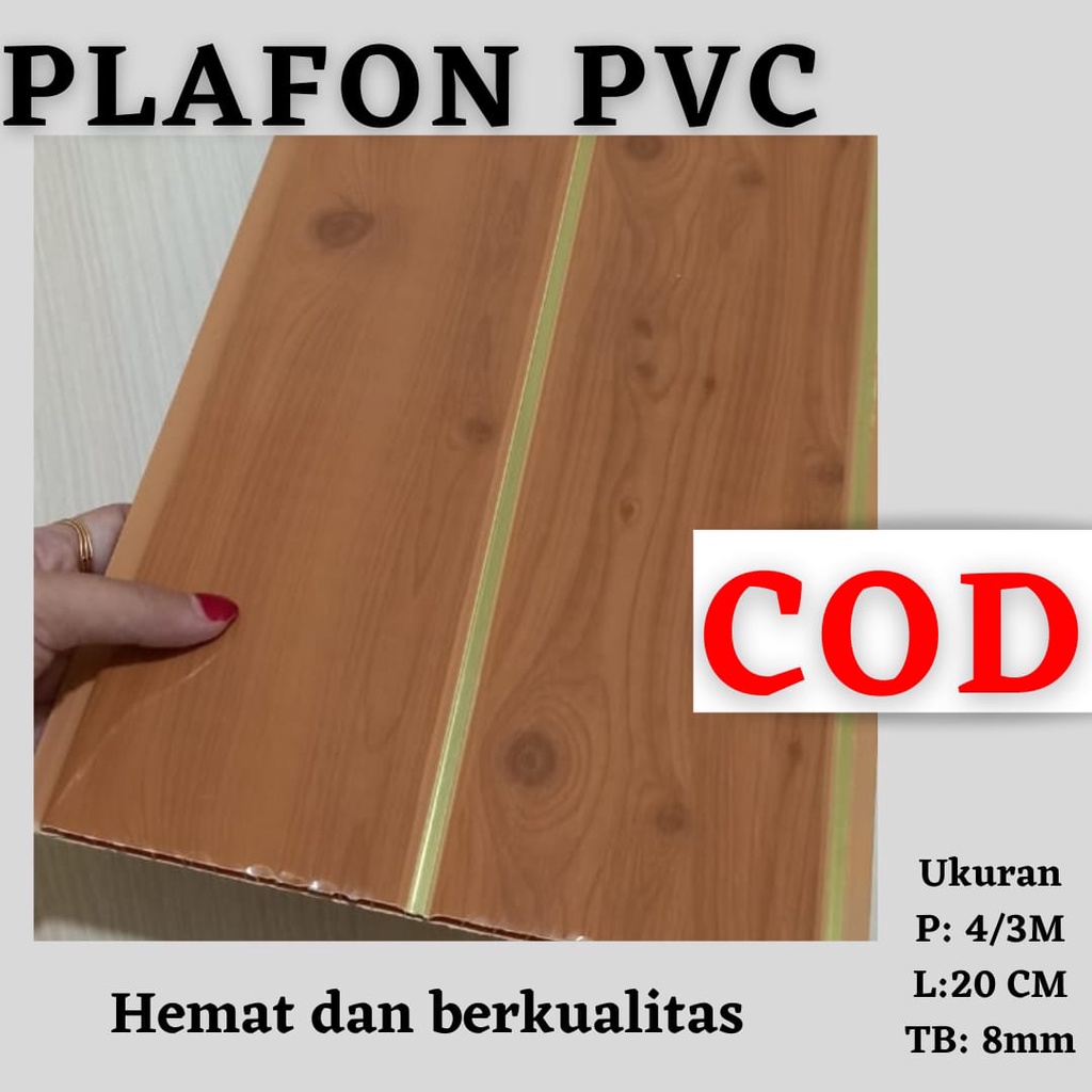 Jual PLAFON PVC POLOS PUTIH GLOSY PLAFON ANTI AIR PLAFON RUMAH TERBARU ...