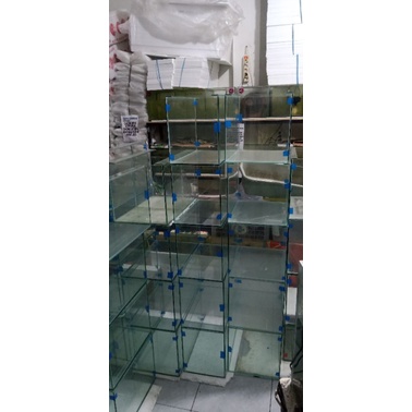 Jual Aquarium kaca 60x30x30 Bandung full kaca baru 100% | Shopee Indonesia