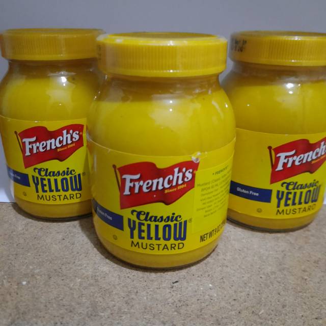 Jual French Classic Yellow Mustard 170gr/ 6 Oz / mustard paste | Shopee ...
