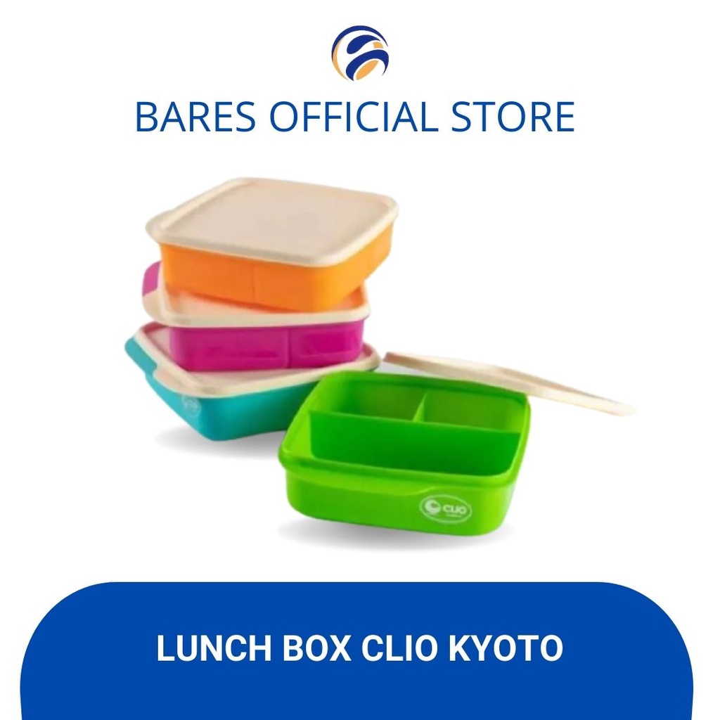 Jual Lunch Box Clio Kyoto / Tempat / Kotak Makan / Catering box - Cleo ...